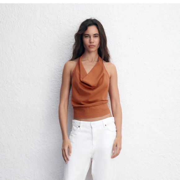 Zara | Tops | Zara Halter Top | Poshmark